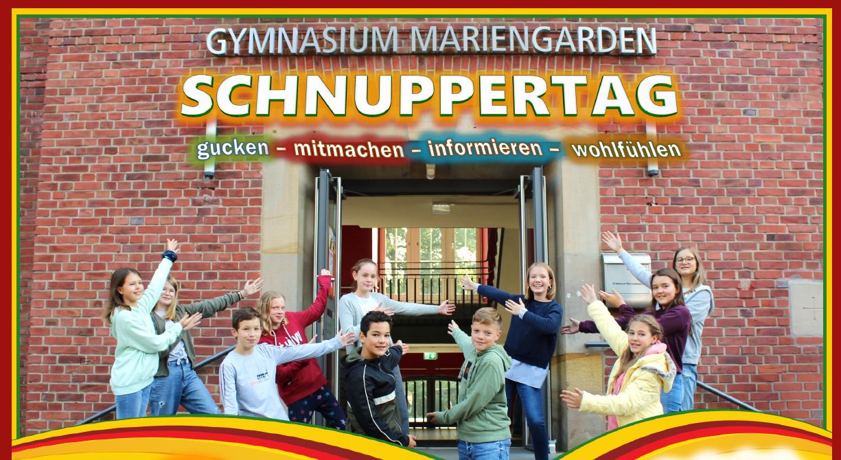 Endlich wieder Schnuppertag! - Gymnasium Mariengarden